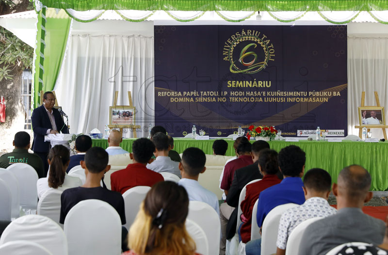 Evolusaun Tatoli durante tinan neen - TATOLI Agência Noticiosa de Timor ...