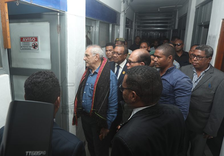 FOTO ATUÁL: Xefe Estadu vizita laboratóriu PCIC - TATOLI Agência ...