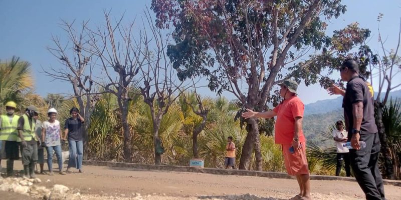 Vise-ministru infraestrutura observa direta kompañia Karisan Bonamsa ...