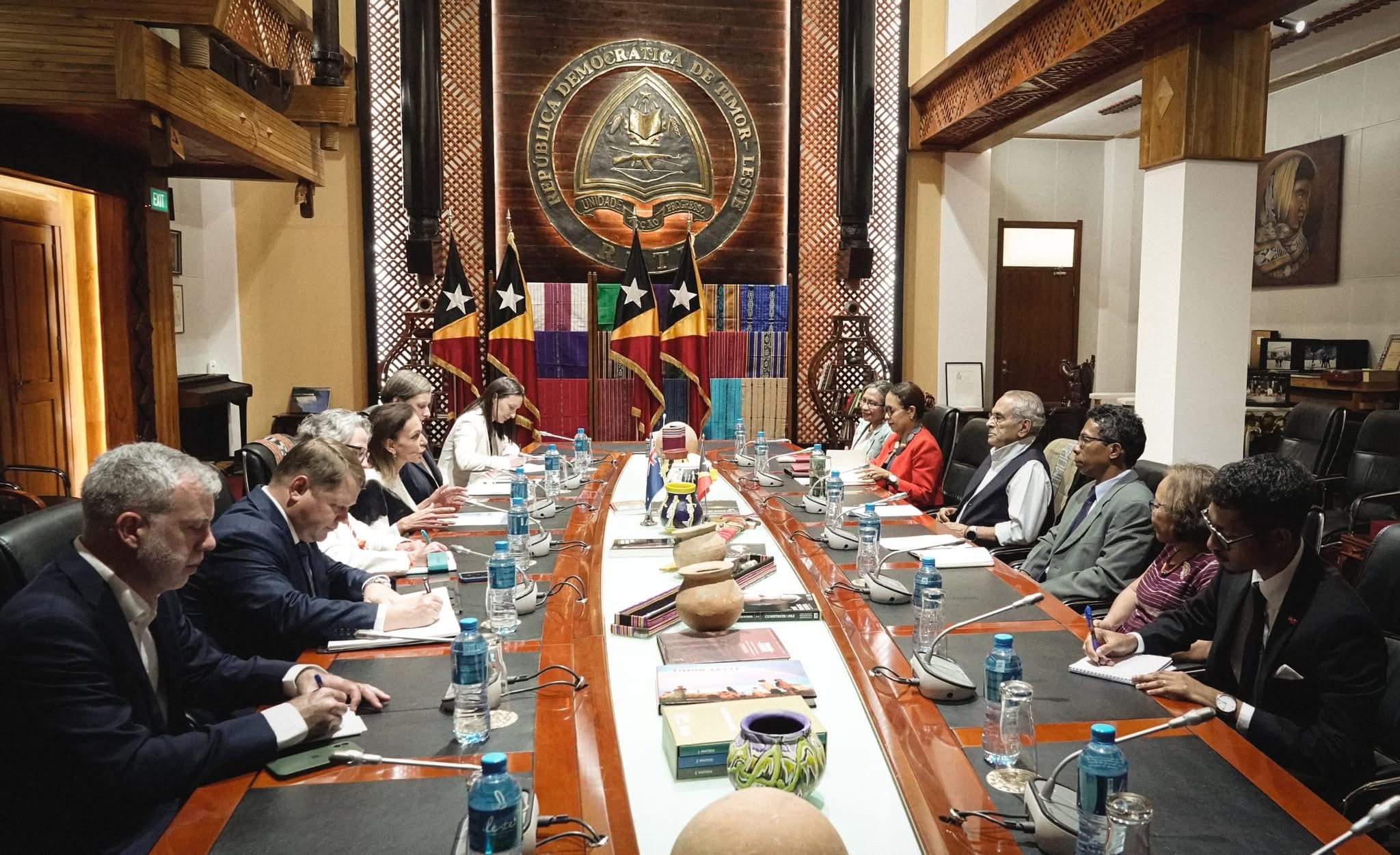 Prezidente Ramos-Horta no Ministra Anne Aly diskute kona-ba ...