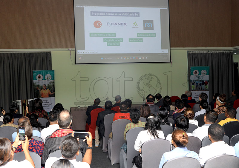 SEFOPE lansa projetu PLMSP “Scale-Up” iha Timor-Leste - TATOLI Agência ...