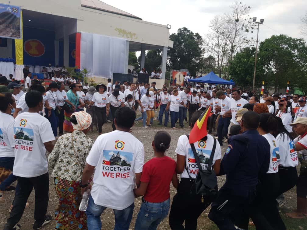 Kuda Ulun festeza “Together We Rise” ho “Together Tebe Dahur” iha kampu ...