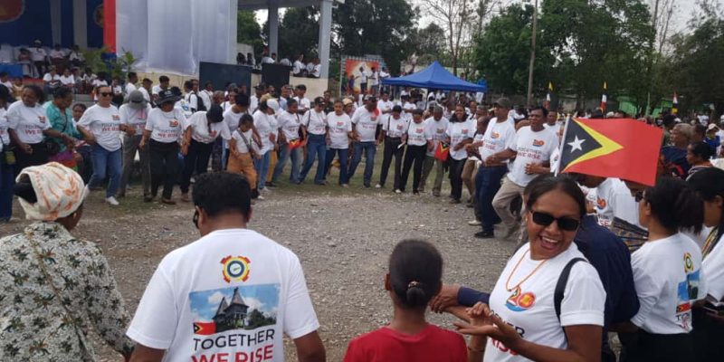 Kuda Ulun festeza “Together We Rise” ho “Together Tebe Dahur” iha kampu ...